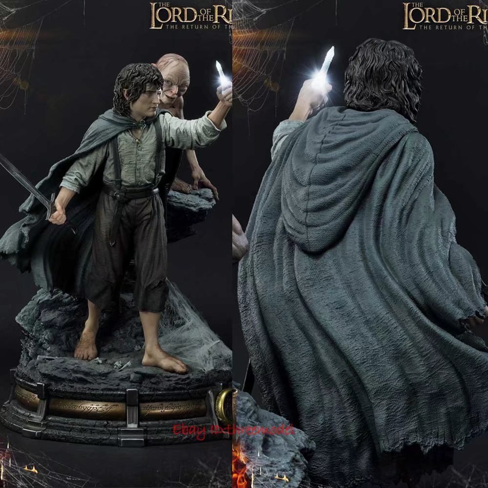 Gollum And Frodo MTG Lord Of The Rings Cards Reveal Sauron, Frodo, And
