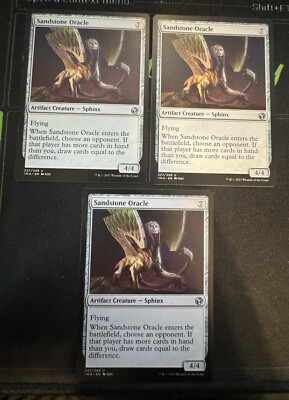 Sandstone Oracle X3 Iconic Masters Magic the Gathering MTG | eBay