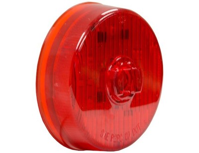 NEW BUYERS 2.5 INCH RED ROUND MARKER/CLEARANCE LIGHT WITH 7 LED 5622517 ...