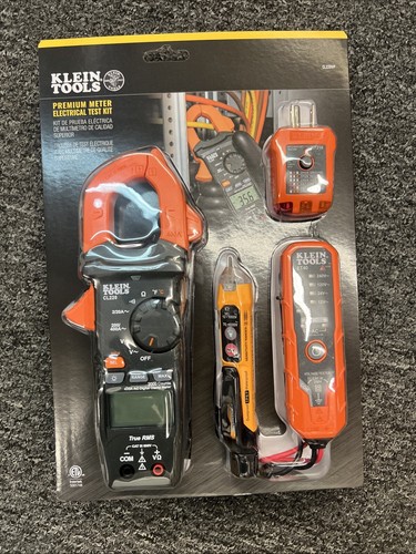 klein tools premium Meter electrical test kit Cl220vp | eBay