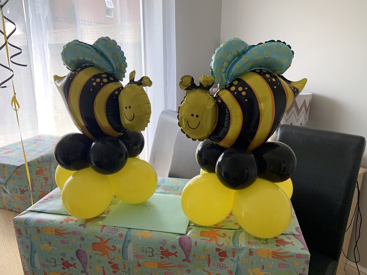 Entrance Balloon Arch With Bumblebee Cutouts Bumble Bee Bumblebee