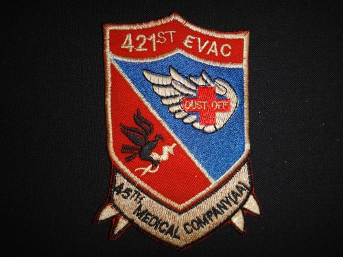 Vietnam Guerre États-unis 421st Evac 45th Medical Compagnie Air Ambulance Patch | eBay