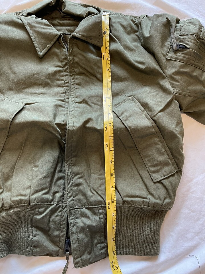 GENUINE US GI CVC TANKER JACKET COLD WEATHER HIGH TEMP RESISTANT SM.Reg ...