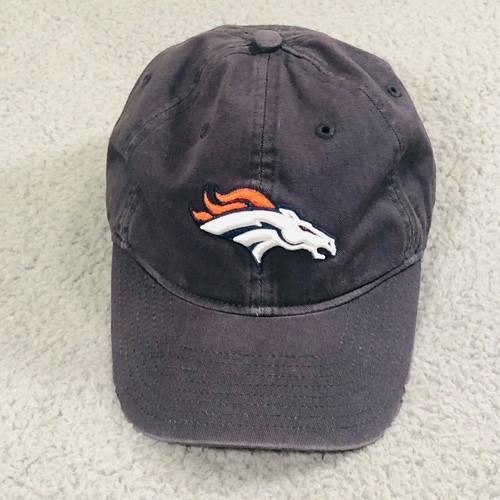 Denver Broncos Reebok Baseball Hat Adult OSFM Strap Back Blue Cap | eBay