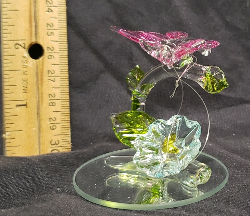 spun glass ornament figurines | eBay