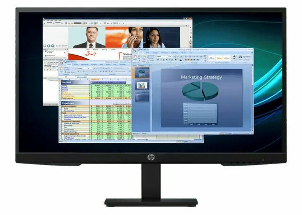 HP P27h G4 27" FHD IPS LCD Monitor - Black - 7VH95AA for sale online | eBay