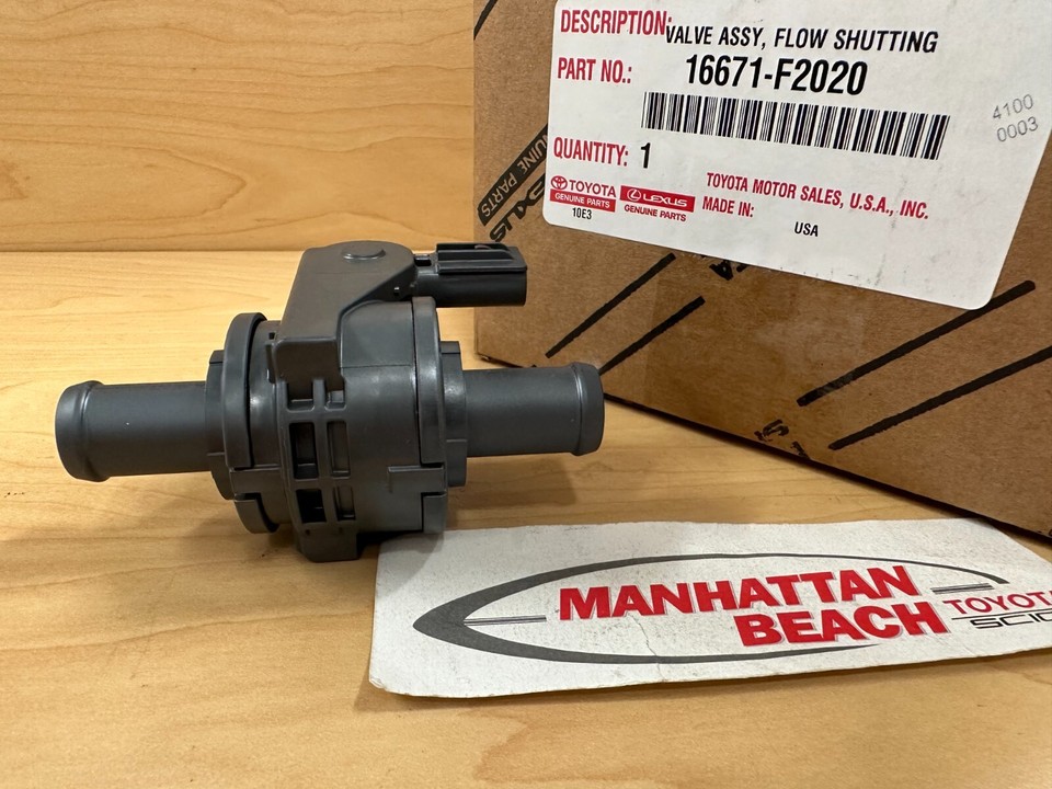 20-22 COROLLA 2.0L COOLANT FLOW CONTROL VALVE 16671-F2020 GENUINE ...