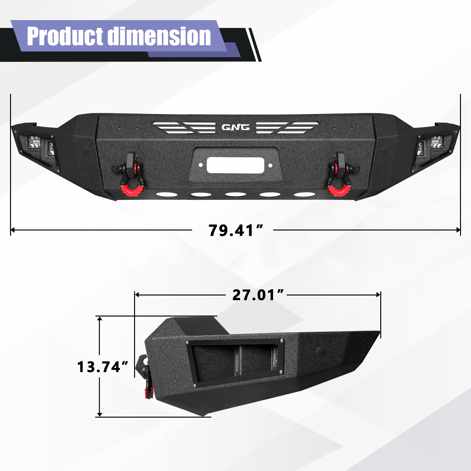 For 2020-2023 Chevrolet Silverado 2500/3500HD Front bumper w/Long or ...
