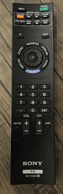 SONY RM-YD035 LCD TV REMOTE CONTROL KDL-55EX500 KDL-55EX501 KDL-60EX500 ...
