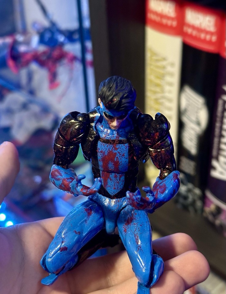 Custom 1/12 Invincible Blue Suit Amazing Yamaguchi Style Action Figure ...
