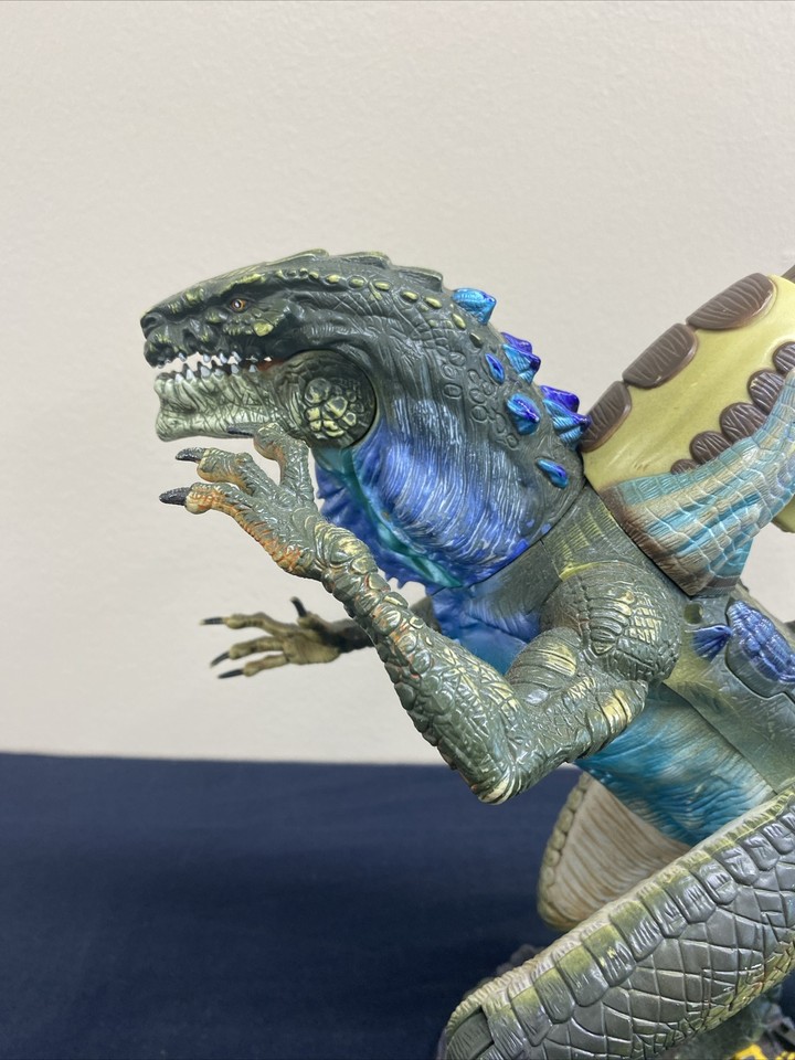 TOHO GODZILLA ANIMATED DINOSAUR MONSTER 14" x 21" 1998 (not working) | eBay