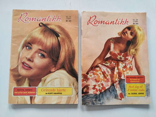 2x SUE LYON on cover of Norwegian magazine Romantikk 1967. | eBay