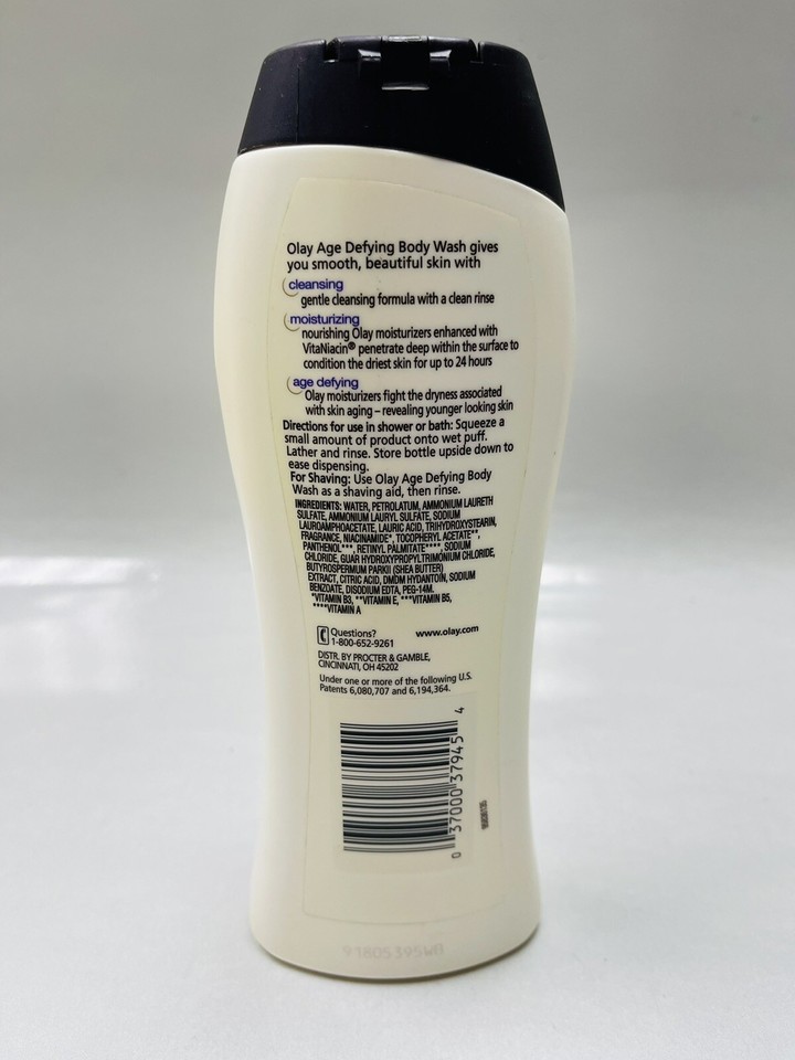 olay age defying with vitaniacin body wash 12oz scuffed bottle | eBay