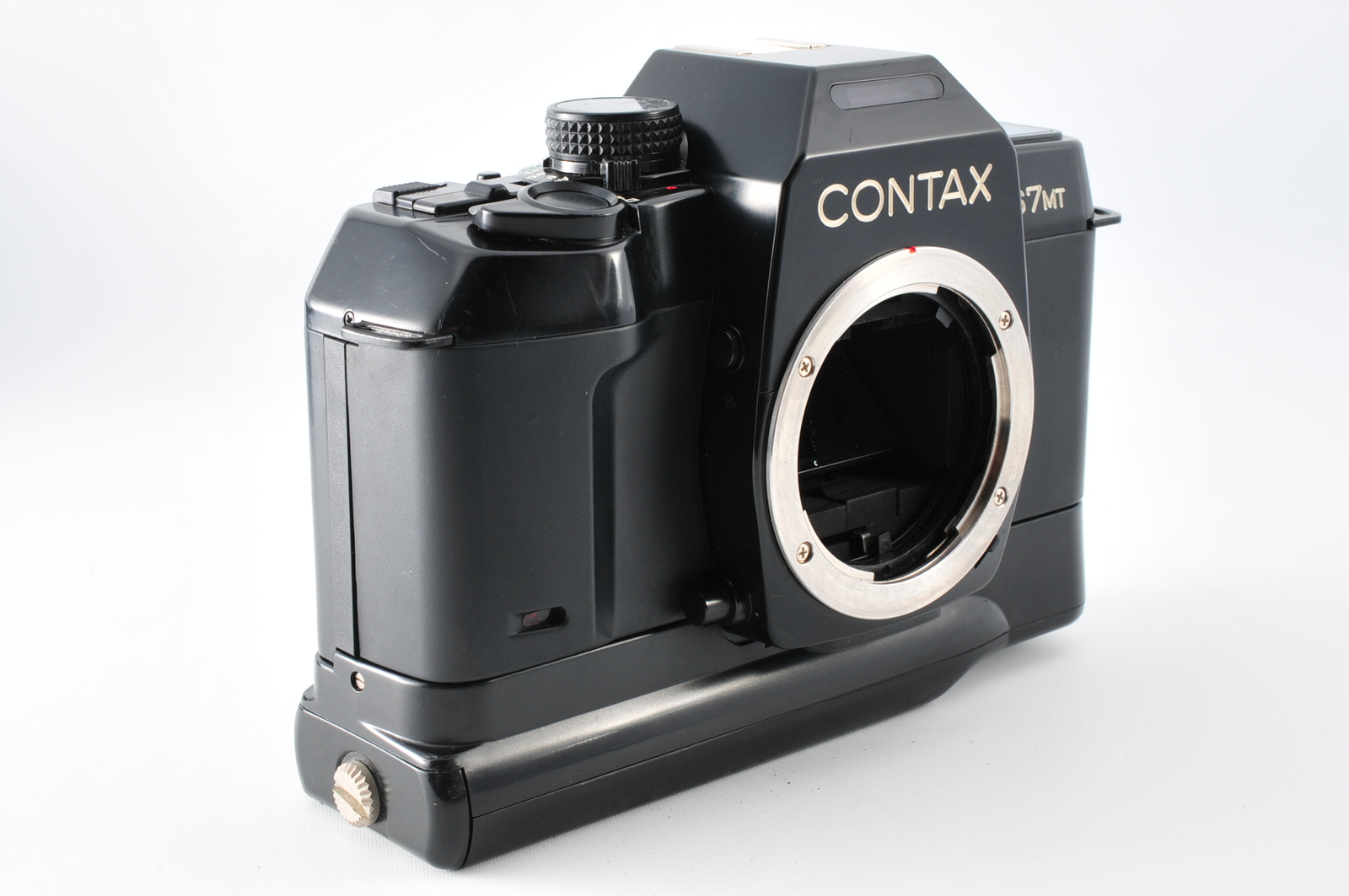 [EXC CONTAX 167MT 35mm SLR Film Camera w/ Battery Holder P-5 From JAPAN ...