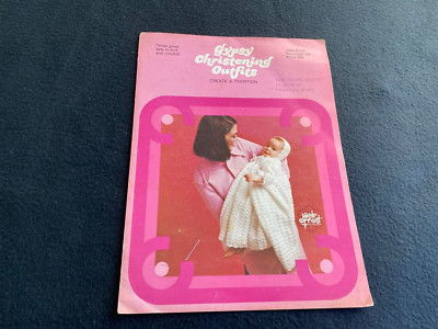 GYPSY CHRISTENING OUTFITS - 3 SETS TO KNIT AND CROCHET -JACK FROST ...