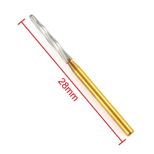 6 Pcs Dental Zekrya Carbide Bone Cutters Surgical FG Bur 28mm Long ...