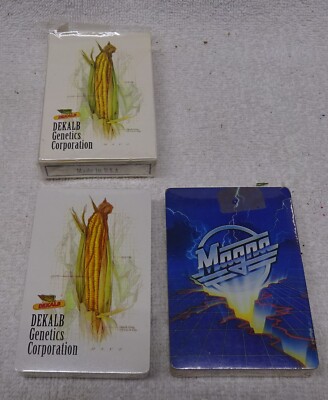 ** Vintage - PLAYING CARDS - MAGNA and DEKALB (Corn) - Sealed - UNUSED ...