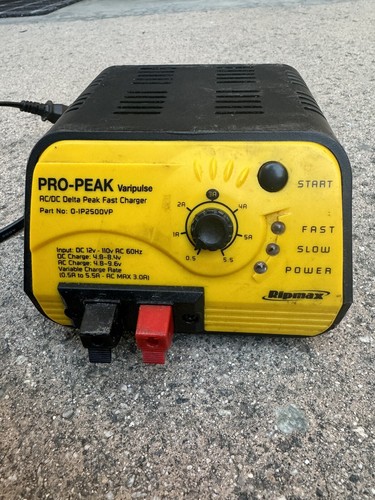 RIPMAX PRO-PEAK 2500 AC/DC DELTA PEAK FAST CHARGER for NiCad Ni-MH ...