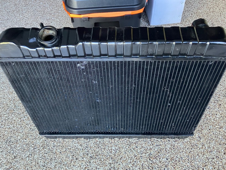 Harrison 4 Core Radiator Olds 442. GTO. GS Chevelle Tank code E 1965 ...