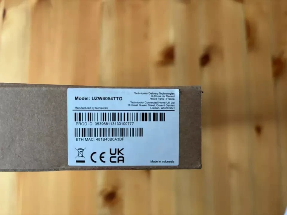 Technicolor 4K Youview Android TV Box UZW4054TTG UHD TalkTalk | eBay UK