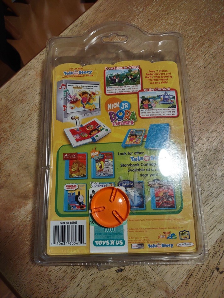 Dora The Explorer Tele Story Interactive Storybook System Book ...