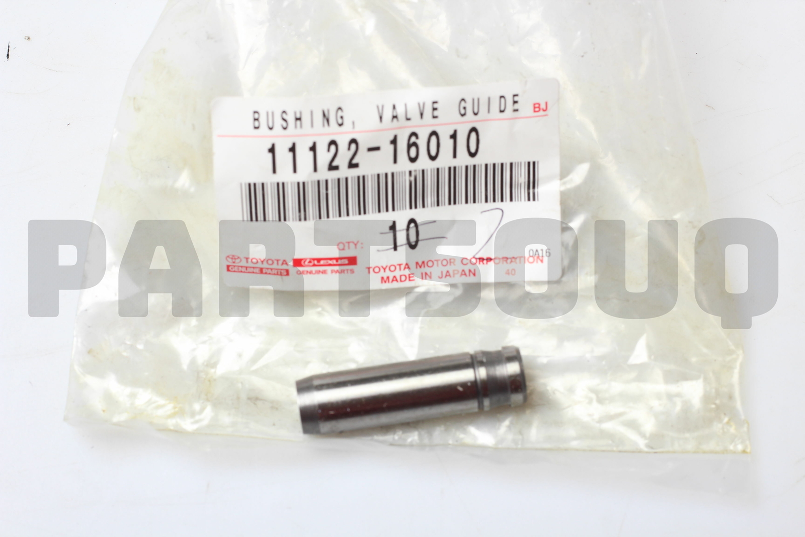 1112216010 Genuine Toyota BUSH, EXHAUST VALVE GUIDE 11122-16010 | eBay
