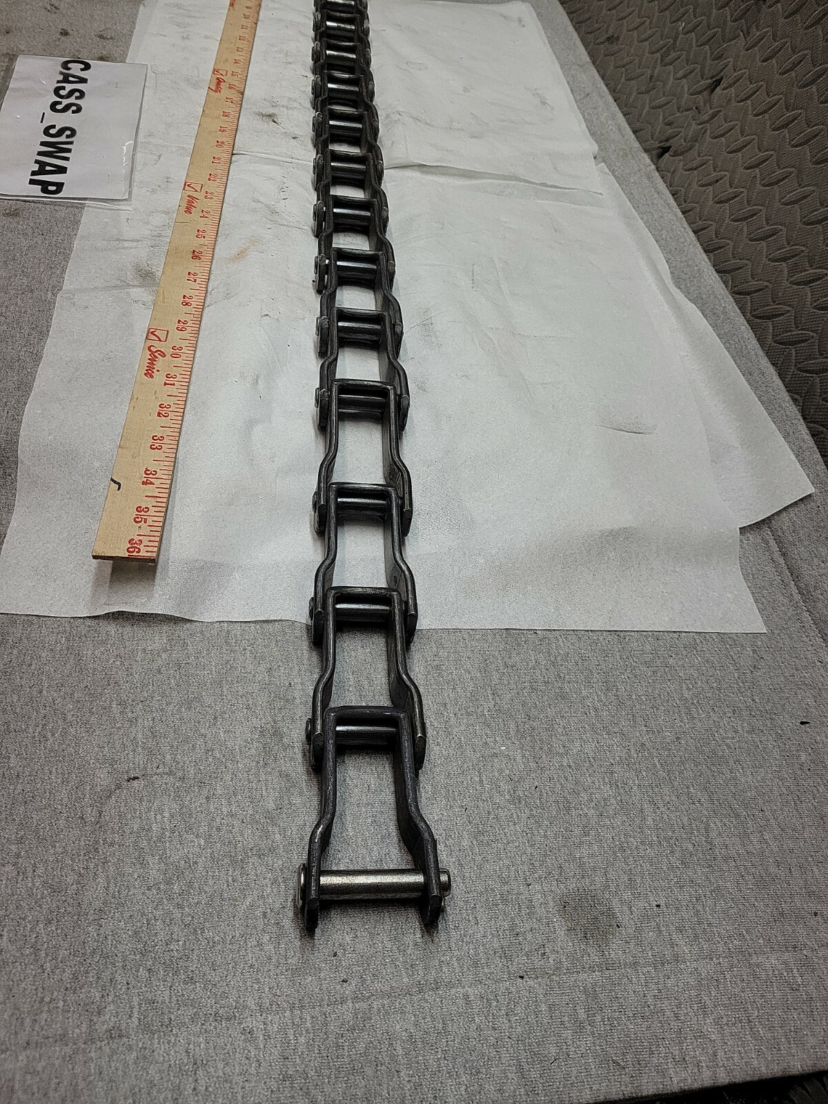 Jeremywell 88K Pintle Roller Chain with Connecting Link - 10 Feet (88K ...