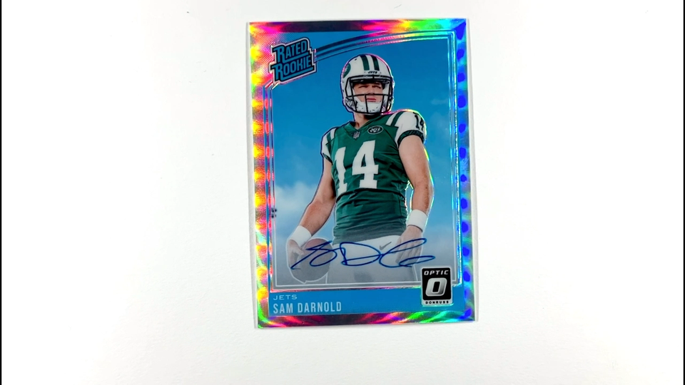 2018 Sam Darnold Donruss Optic Rated Rookie Holo On-Card Auto /99 ...