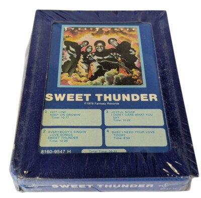 Sealed SWEET THUNDER Philly Soul | FANTASY 1978 8-track tape cartridge ...