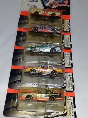 Darrell Waltrip 1/64 #17 5-car set by Western Auto /25th Anniversary to ...