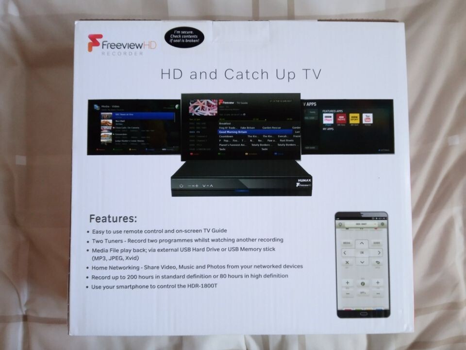 Humax HDR-1800T 320GB Freeview HD Recorder (Brand New) 8809095667158 | eBay
