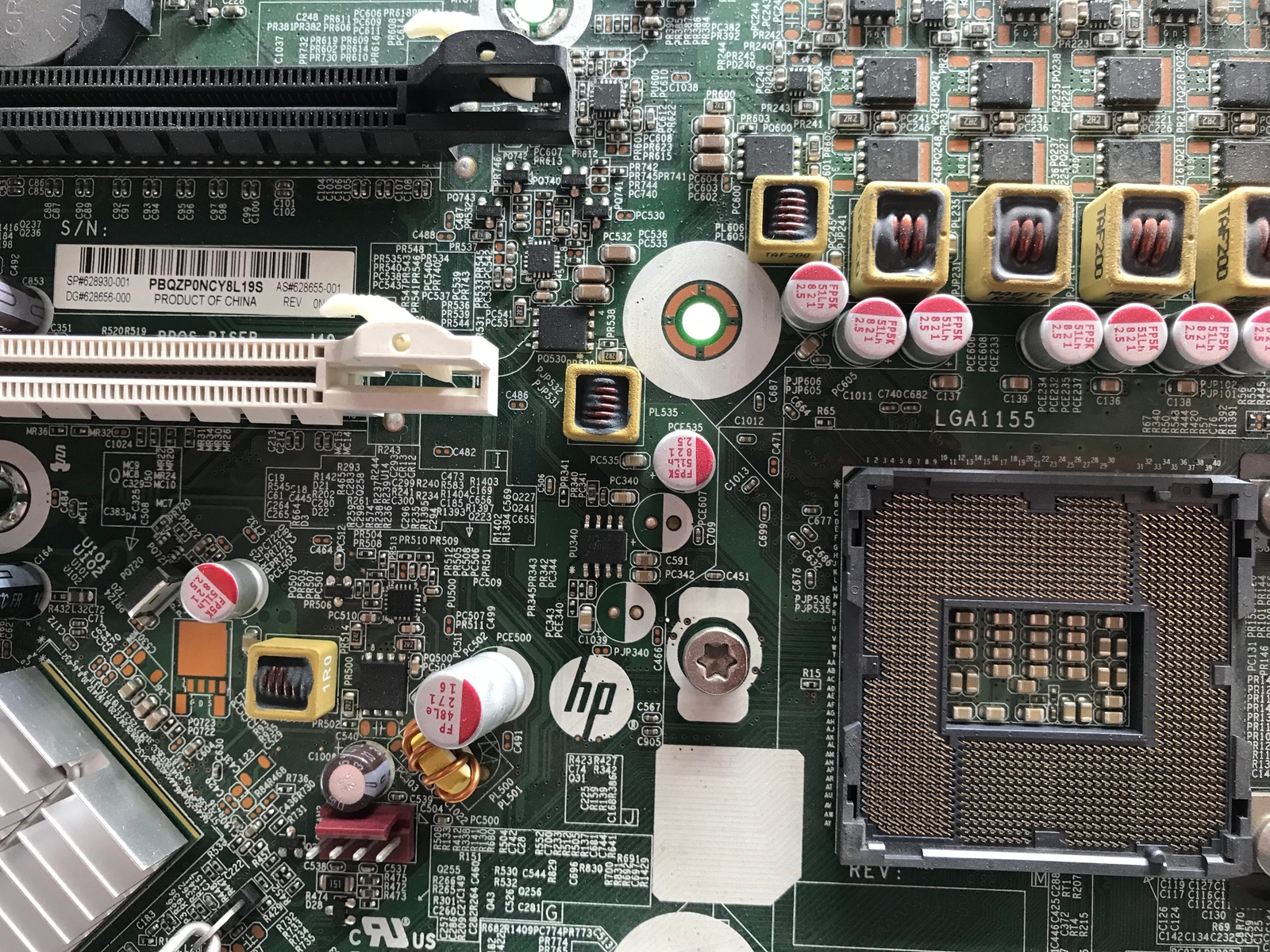 HP RP5800 POS Motherboard Intel Q67 LGA1155 DDR3 628655-001 | eBay