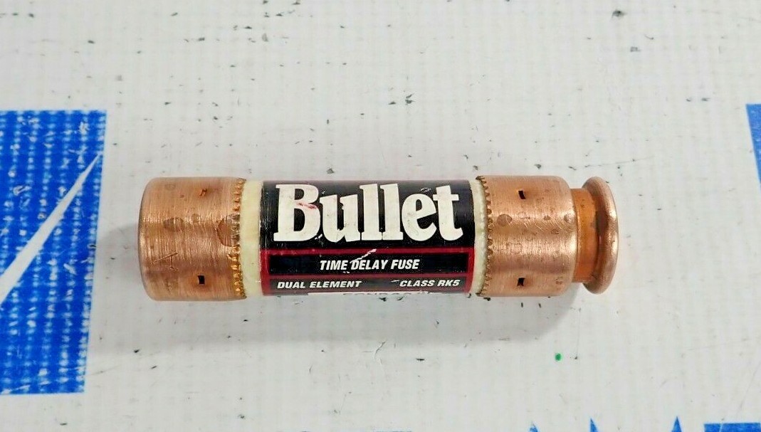 BULLET ECNR60 250V 60 AMP TIME DELAY FUSE LOT OF 3 | eBay