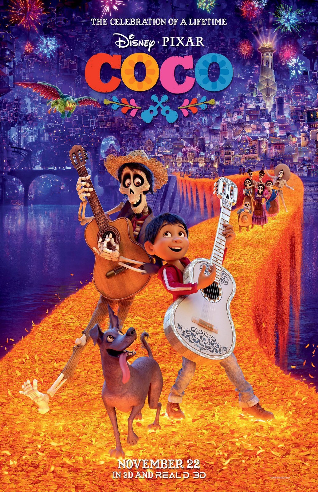 Coco movie poster collectors print : 11 x 17 inches (style a) - Disney ...