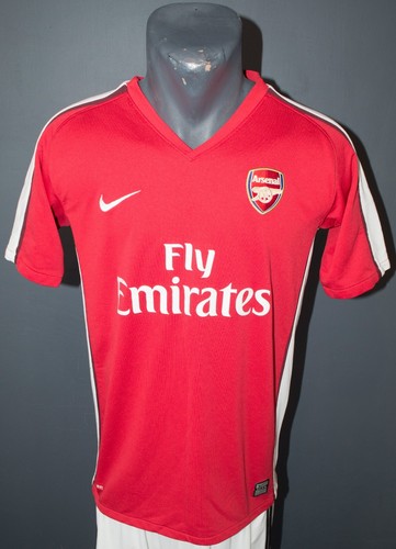Arsenal Jersey 2009/2010 Home Football Soccer Mens Shirt Size Youth XL ...