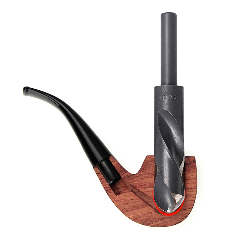 Tobacco Pipe Bowl Drill Bit Tool for DIY Chamber Cleaning U-Shape Drill ...