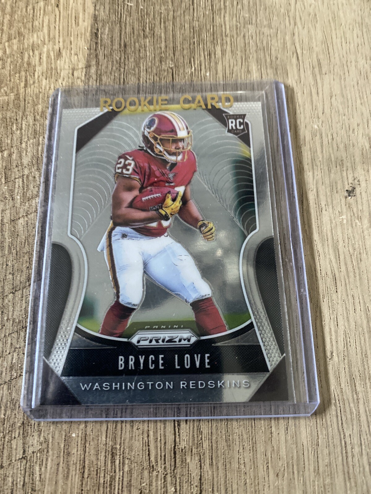 Bryce Love 2019 Panini Prizm BASE ROOKIE RC #325 Washington Redskins | eBay