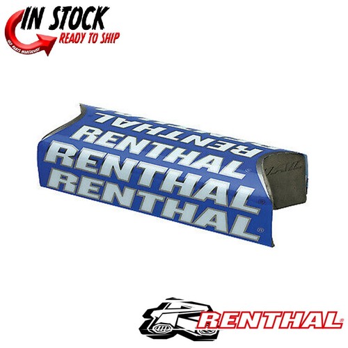 Renthal Team Fat Bar Pad Blue Bar Pad P281 80-1887 0601-2148 for sale ...