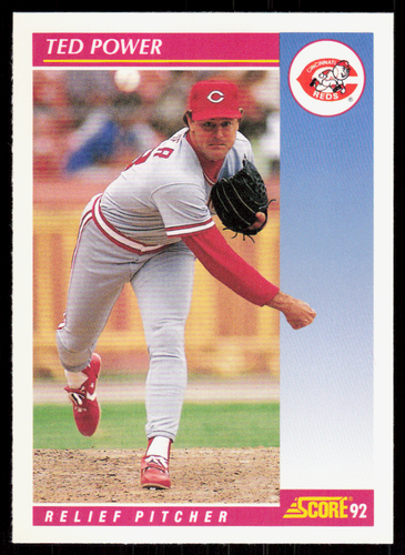 1992 Score 113 Ted Power Cincinnati Reds | eBay