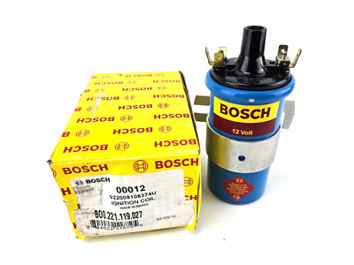Bosch Super Blue Epoxy Coil 00012 9220081083 VW Bug Bus Ghia Thing 356C ...