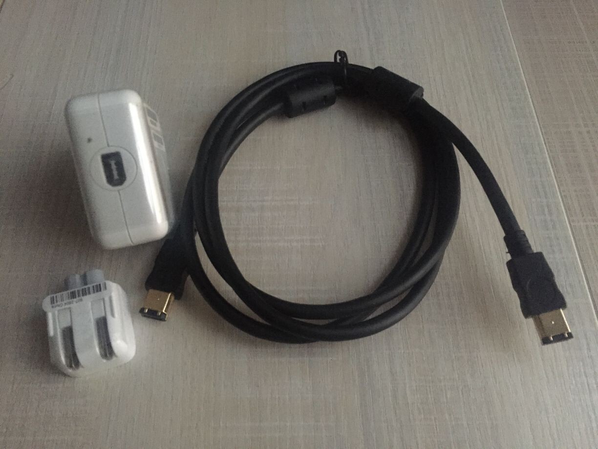 1394 Firewire A1070 Apple iPod Power Adapter + 6-6 Pin Cable For iPOD 2 ...