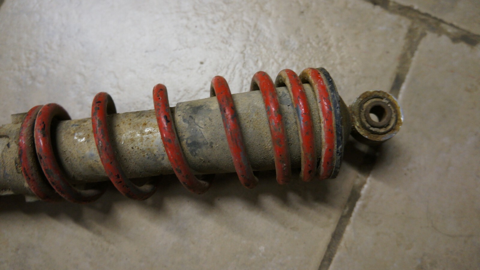 01-05 Honda TRX250 250EX Sportrax 250 Rear Shock Absorber Spring SH28 ...