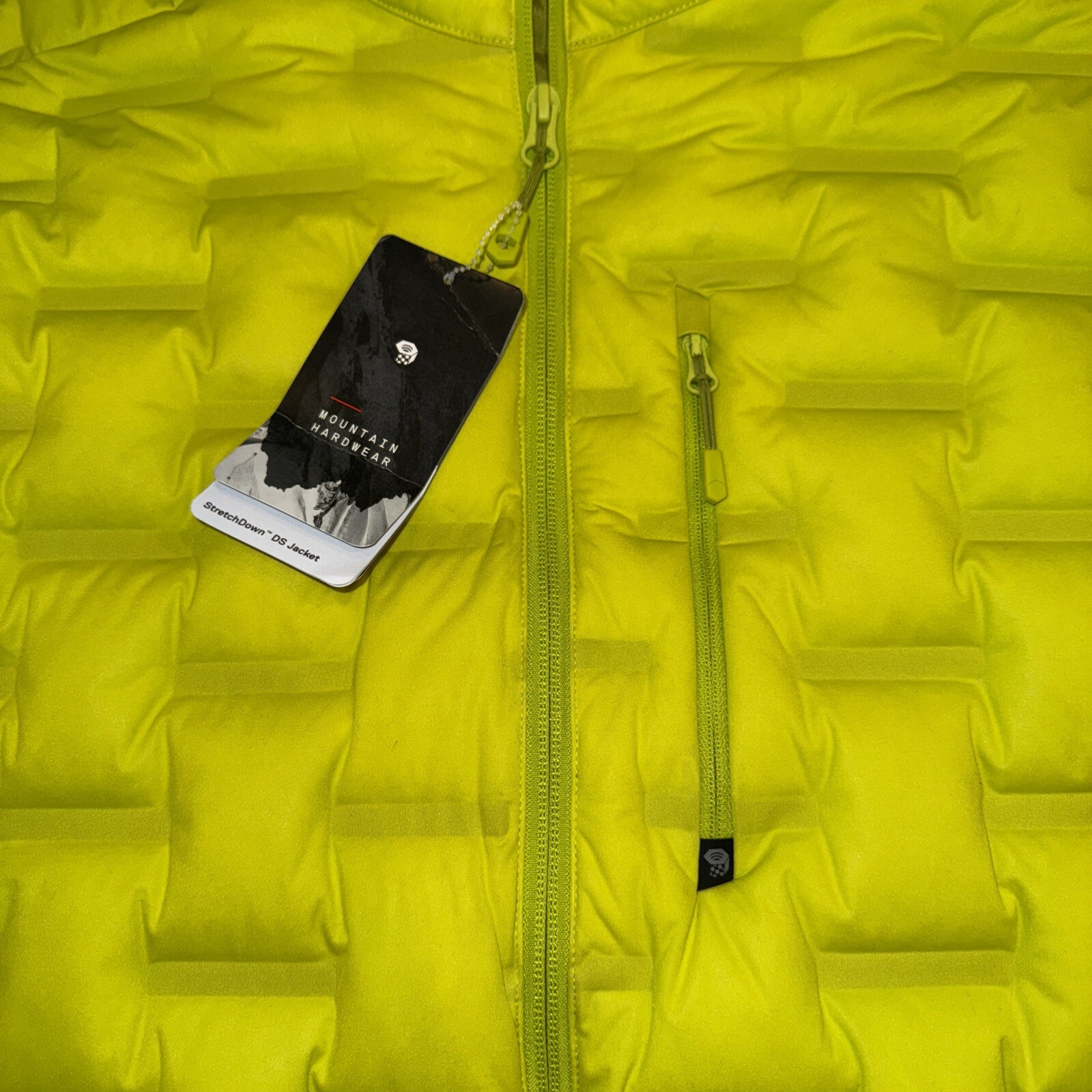 Mountain Hardwear Mens StretchDown DS Jacket Fresh Bud green M Medium ...