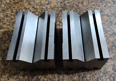 FOWLER PPSc 90 x 70 x 125 VEE BLOCK WITH CLAMPS SET OF 2 | eBay