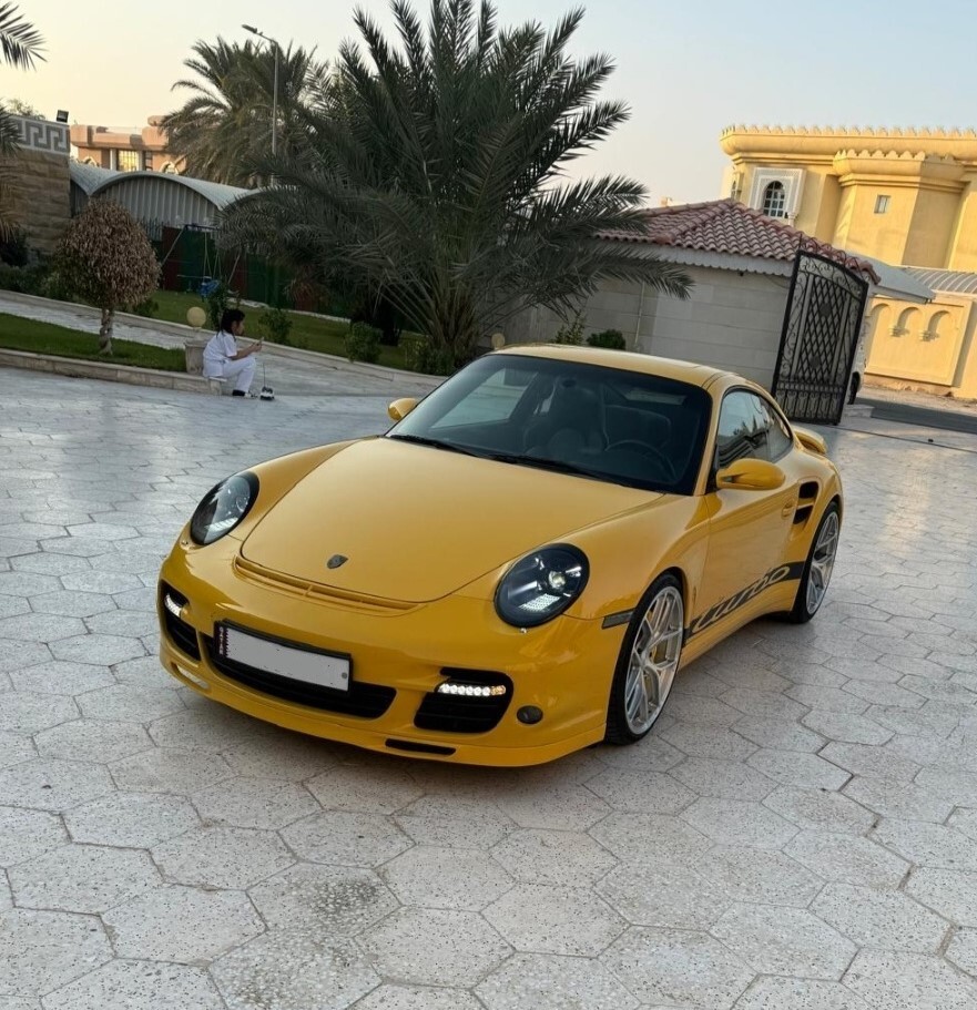 Porsche 911 997 Black Matrix LED Projector Headlights 992 style DRL ...