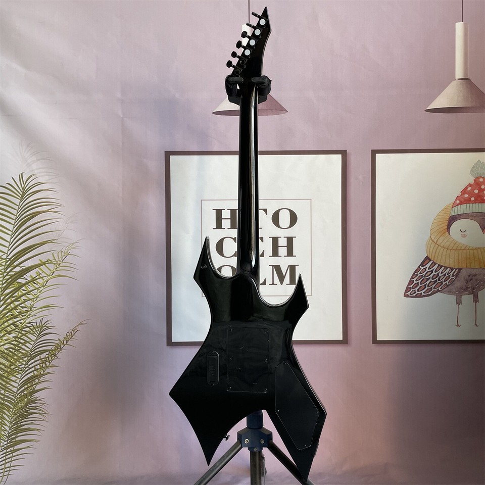 Left Handed Warlock EXtreme Electric Guitar Flamed Maple Top HH Pickups ...