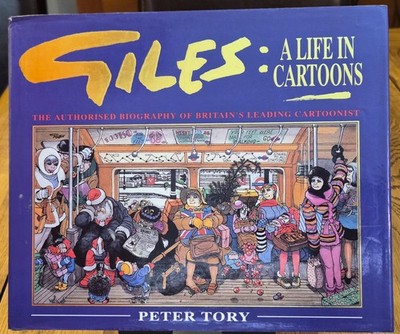 Giles - A Life in Cartoons - Hard Cover by Peter Tory | eBay UK