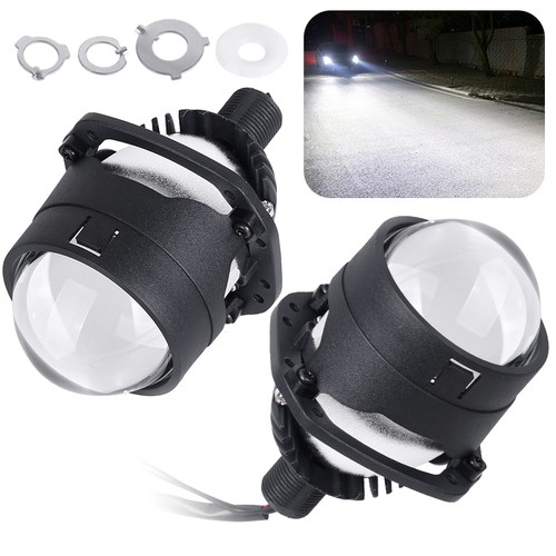 2.5''110W Bi LED Projector Lens H4 H7 9005 9006 Headlight Kit Retrofit ...