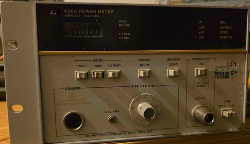 HP Agilent Model 436A Power Meter Tested & Working | eBay