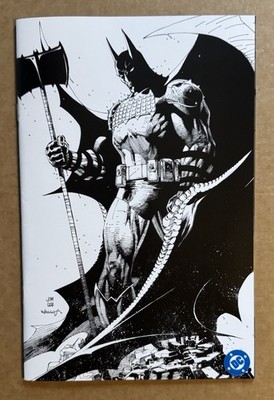 Absolute Batman #1 1:100 Jim Lee B&W Variant | eBay